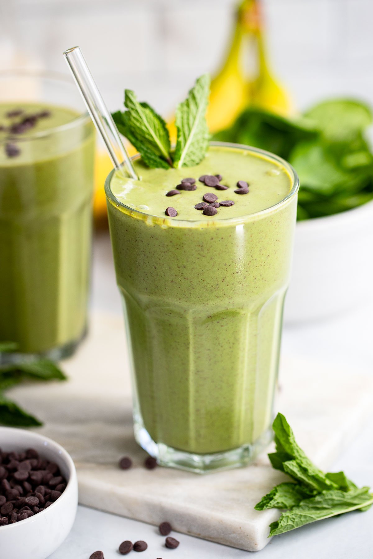 Healthy Shamrock Shake - Evesfit